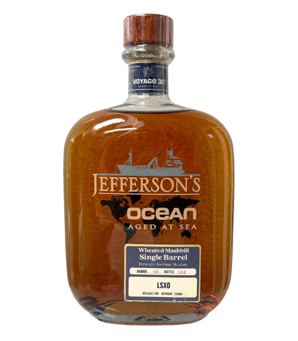 Jefferson’s Ocean Aged At Sea Single Barrel Wheated Bourbon – The Barrel Tap