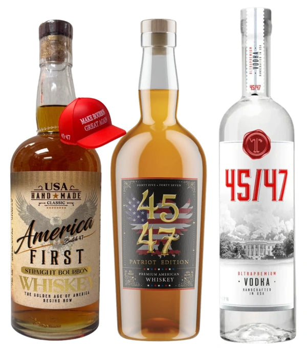 America First Bourbon | 4547 Patriot Edition | T 45/47 Premium Vodka ...