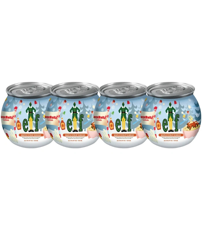 Buzzballz Elf Maple Syrup Sundae Pre-Mixed Cocktail | The Barrel Tap