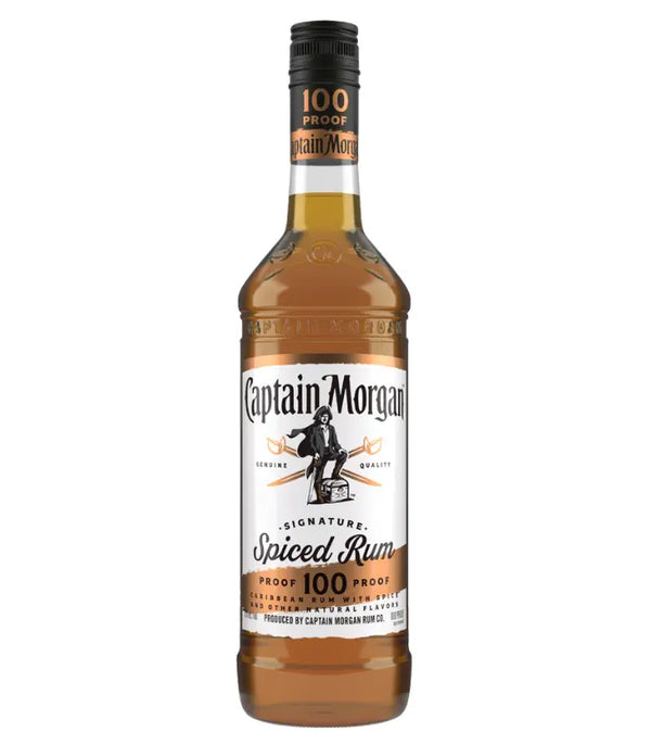 Captain Morgan 100 Proof Spiced Rum | The Barrel Tap