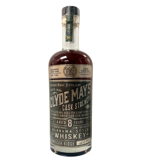Clyde May's 8 Year Cask Strength Alabama Whiskey | The Barrel Tap