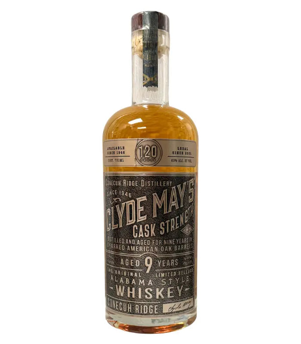 Clyde May's 9 Year Cask Strength Alabama Whiskey | The Barrel Tap