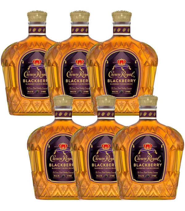 Crown Royal Blackberry 6-Pack Bundle | The Barrel Tap