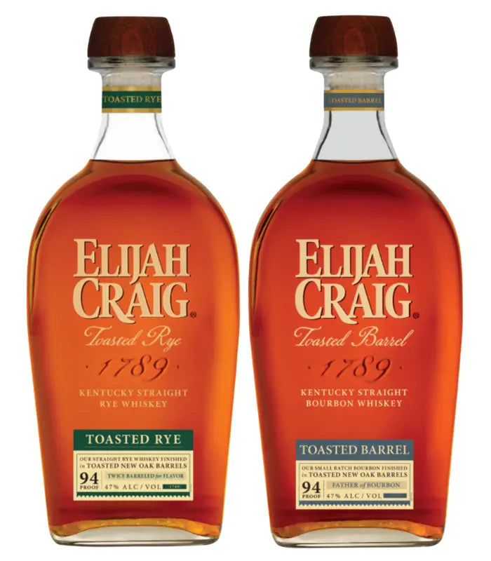 Elijah Craig Toasted Bourbon & Rye Bundle | The Barrel Tap