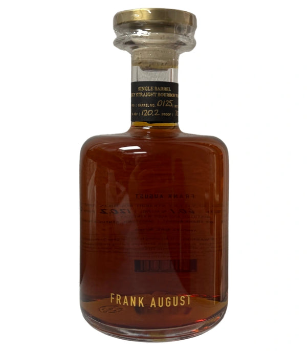 Frank August Single Barrel Cask Strength Bourbon 2025 Release – The ...