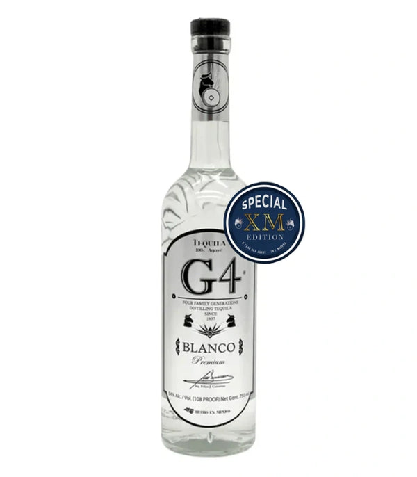 G4 Blanco Tequila High Proof XM Edition | The Barrel Tap
