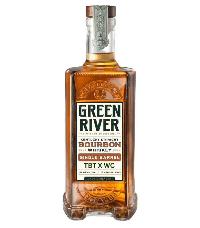 Green River Single Barrel Select Cask Strength Bourbon The Barrel Tap