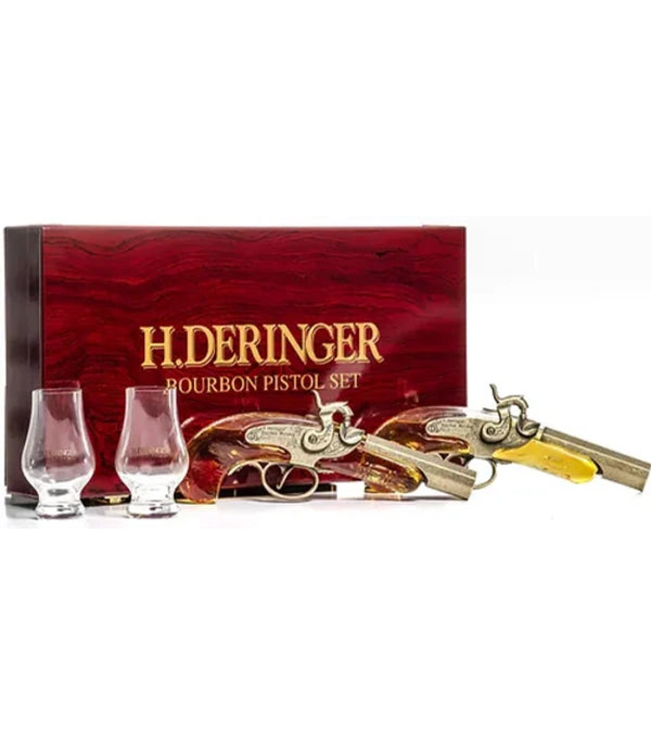 H. Deringer Bourbon Whiskey Pistol Set | The Barrel Tap