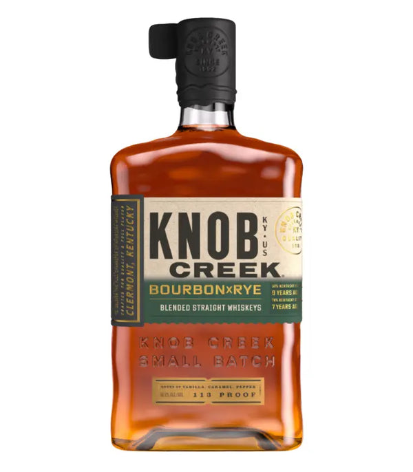 Knob Creek Bourbon X Rye Blended Straight Whiskeys | The Barrel Tap