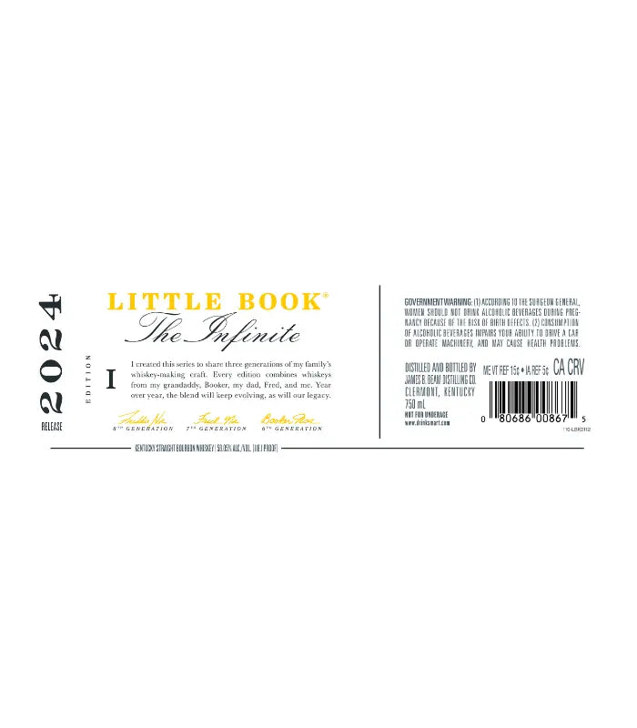 Little Book The Infinite 2024 Release Bourbon | The Barrel Tap