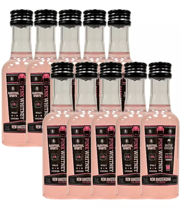 New Amsterdam Pink Whitney Vodka Shooters | The Barrel Tap