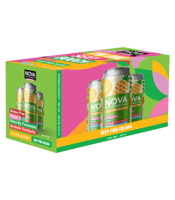 Nova Kombucha Sexy Piña Colada 6-Pack | The Barrel Tap