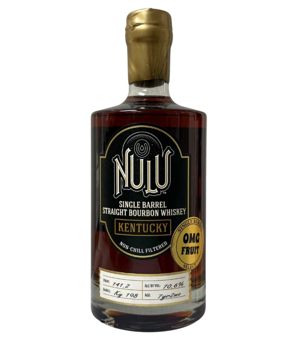 Nulu Single Barrel Bourbon 'OMG Fruit' Proof 141.2 | The Barrel Tap