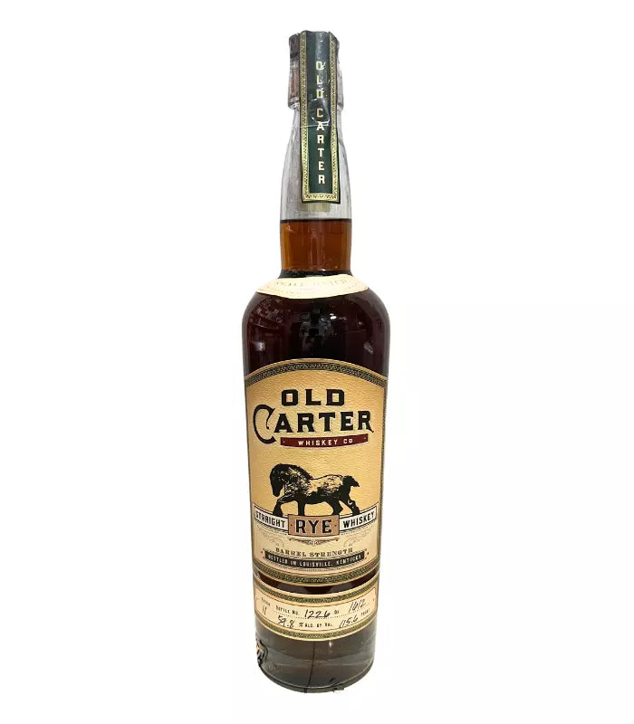 Old Carter Straight Rye Whiskey Batch 12 2023 | The Barrel Tap