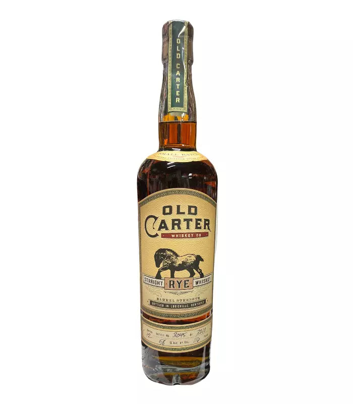 Old Carter Straight Rye Whiskey Batch 12 2023 | The Barrel Tap