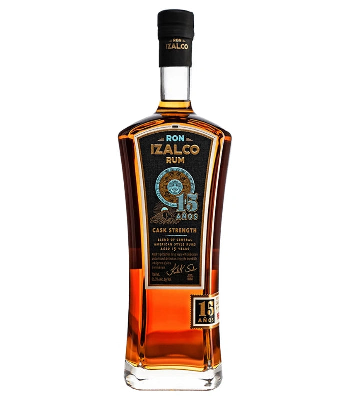 Ron Izalco 15 Year Cask Strength Rum | The Barrel Tap