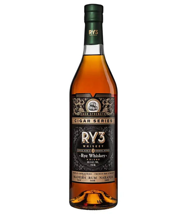 Ry3 Cigar Series Cask Strength Rye Whiskey | The Barrel Tap