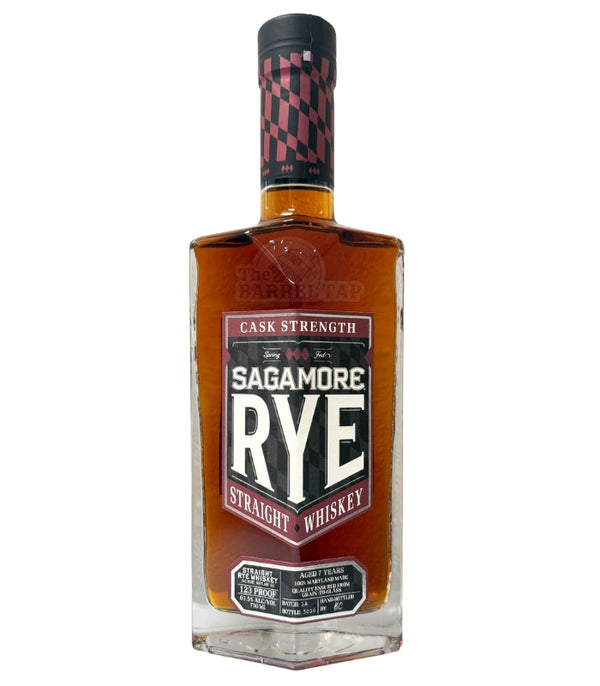 Sagamore Spirit 7 Year Cask Strength Rye Whiskey | The Barrel Tap