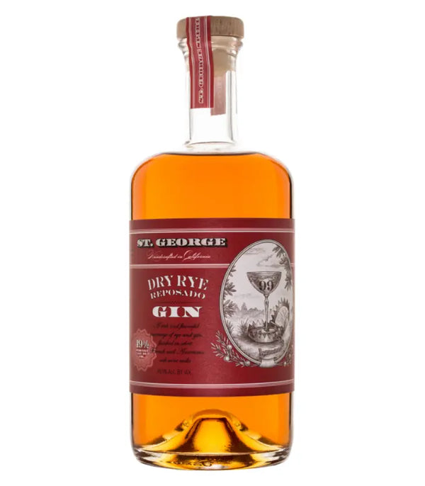 St. George Dry Rye Reposado Gin | The Barrel Tap