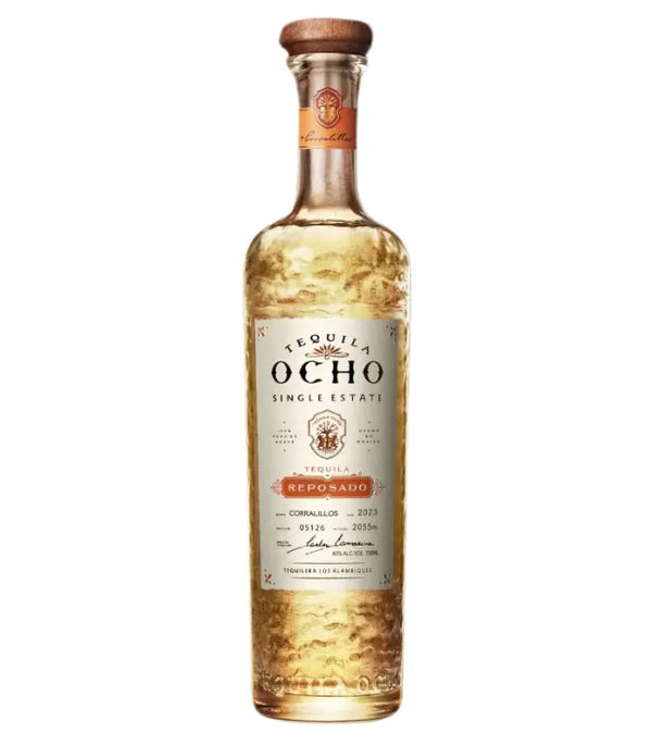 Tequila Ocho Reposado Tequila Corralillos Estate 2023 | The Barrel Tap