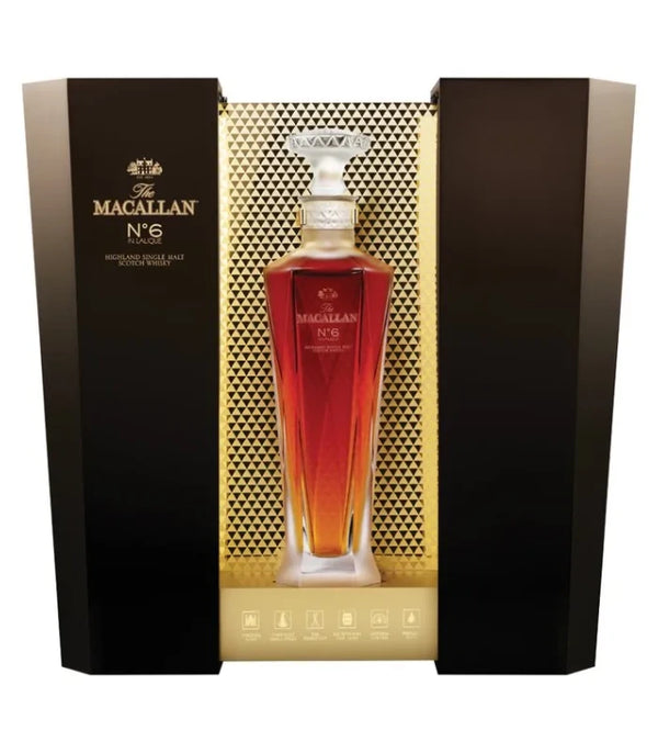 The Macallan No. 6 Lalique Single Malt Scotch Whiskey | The Barrel Tap