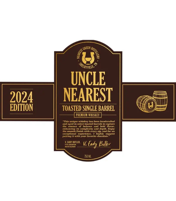 Uncle Nearest Toasted Single Barrel Tennessee Whiskey | The Barrel Tap