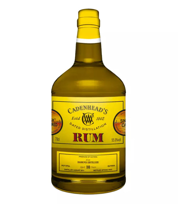 WM Cadenhead's 10 Year Rum Diamond Distillery | The Barrel Tap