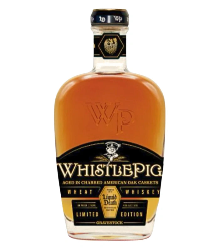 WhistlePig Wheat Whiskey Proofed with Liquid Death Mountain Water – The ...