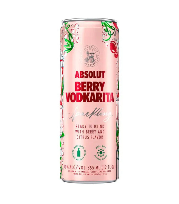 Absolut Ready To Drink Berry Vodkarita 4 Pack Cans | The Barrel Tap