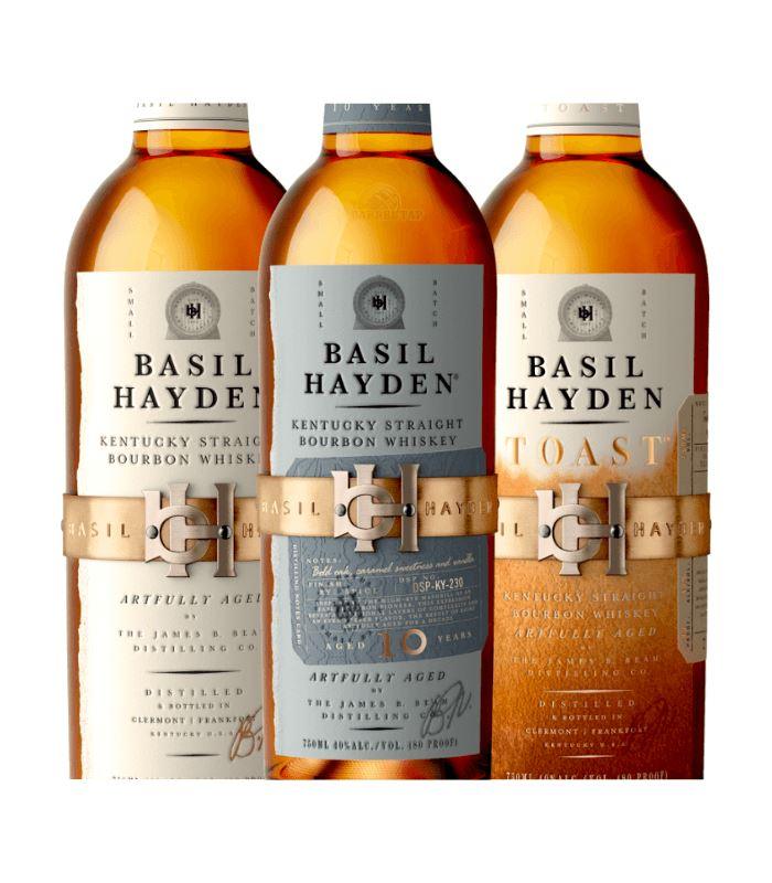 Buy Basil Hayden's Bourbon Whiskey Bundle Liquor Online | The Barrel Tap