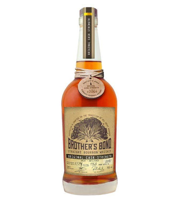 Buy Brother's Bond Original Cask Strength Bourbon Whiskey Online | The ...
