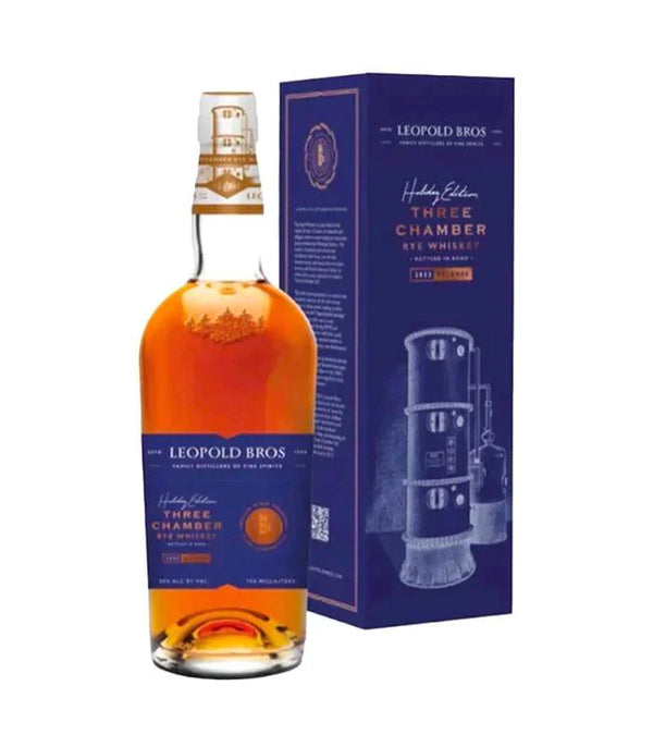 Buy Leopold Bros Three Chamber Rye Whiskey Holiday Edition 2022 Release ...