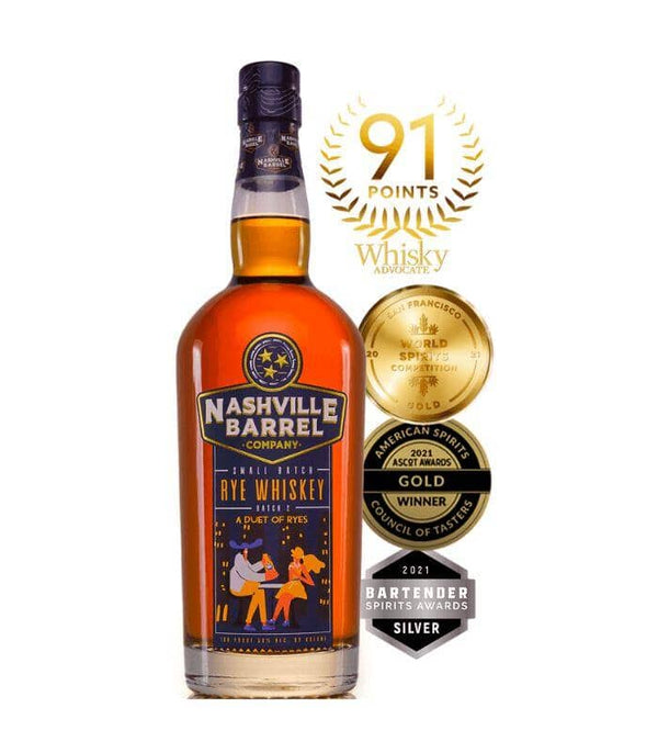 Buy Nashville Barrel Company The Small Batch Rye Whiskey Batch 2 Online ...