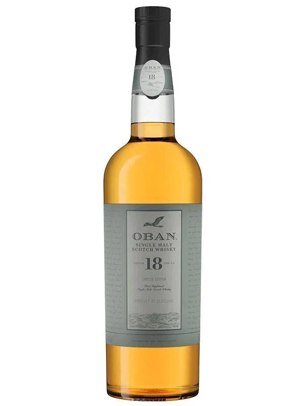 Buy Oban 18 Years Old Single Malt Scotch Whisky Online |The Barrel Tap