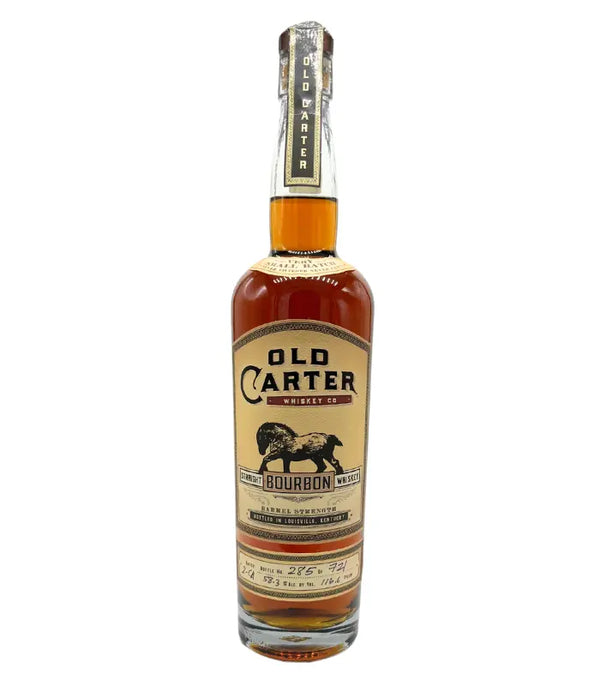 Old Carter Straight Bourbon Whiskey Very Small Batch 2-CA 2022 Release ...