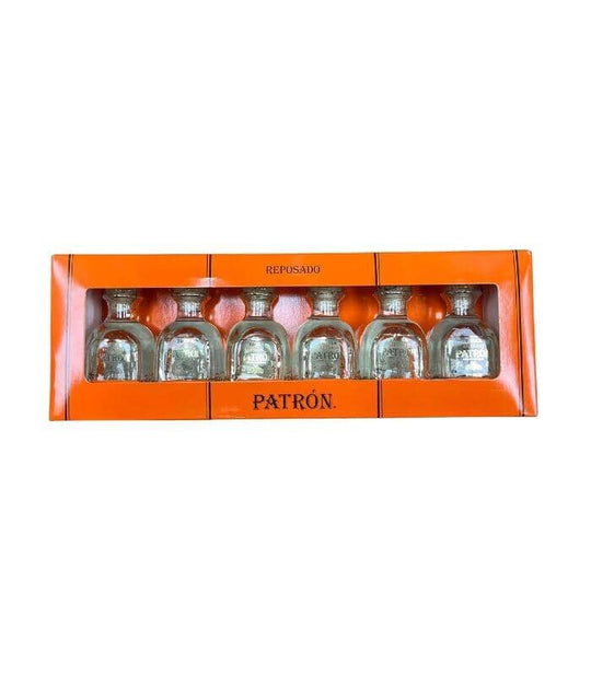 Buy Patron Reposado Tequila 6 Pack Shots Online | The Barrel Tap