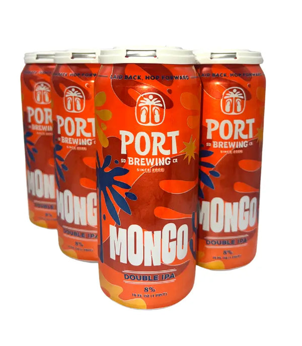Buy Port Brewing Mongo Double IPA 6-Pack Online | The Barrel Tap