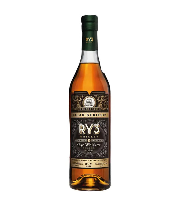 Buy Ry3 Whiskey Cigar Series #1 Rye Whiskey Online | The Barrel Tap